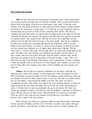 Mech 3305 project report | DOCX