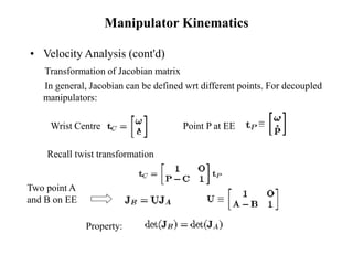 MECH572-lecture8.ppt introduction to robotics | PPT