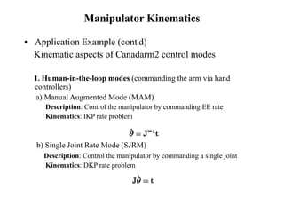 MECH572-lecture8.ppt introduction to robotics | PPT