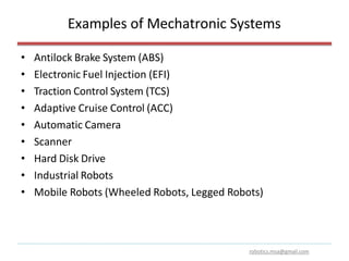 Mech and Electrical systems combination.pptx