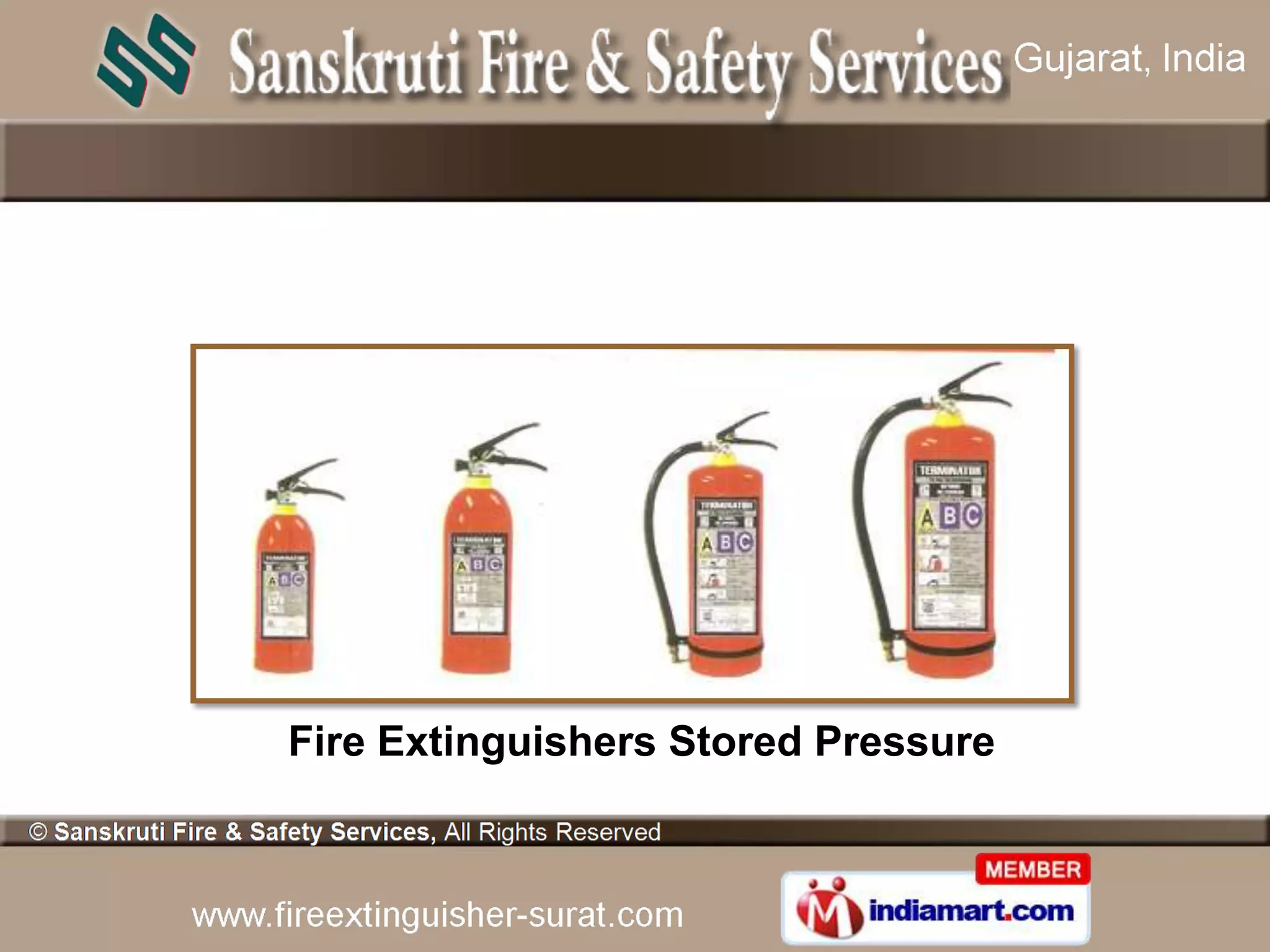 Mechanical Foam Type Fire Extinguishers by Sanskruti Fire & Safety Services Surat.ppsx