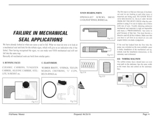 Mechanical seal-failures | PPT