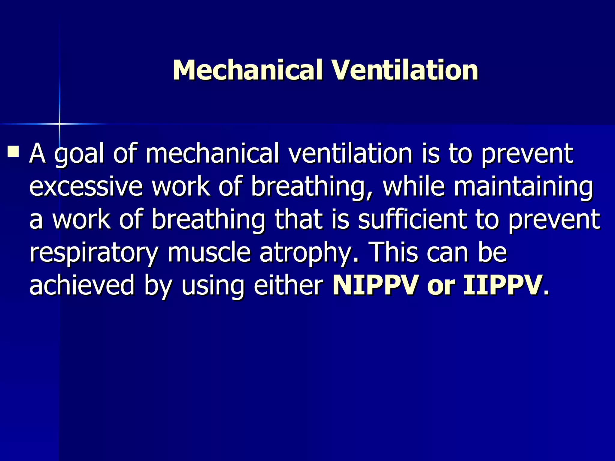 Mechanical Ventilation in ARDS vs COPD | PPT