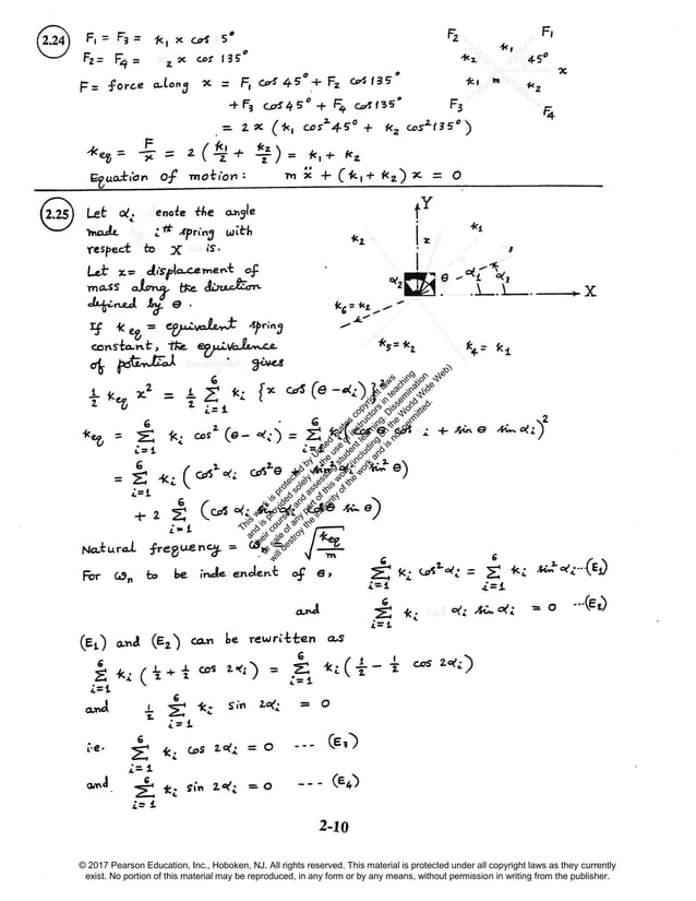 Mechanical Vibrations 6th Edition Rao Solutions Manual | PDF | Law