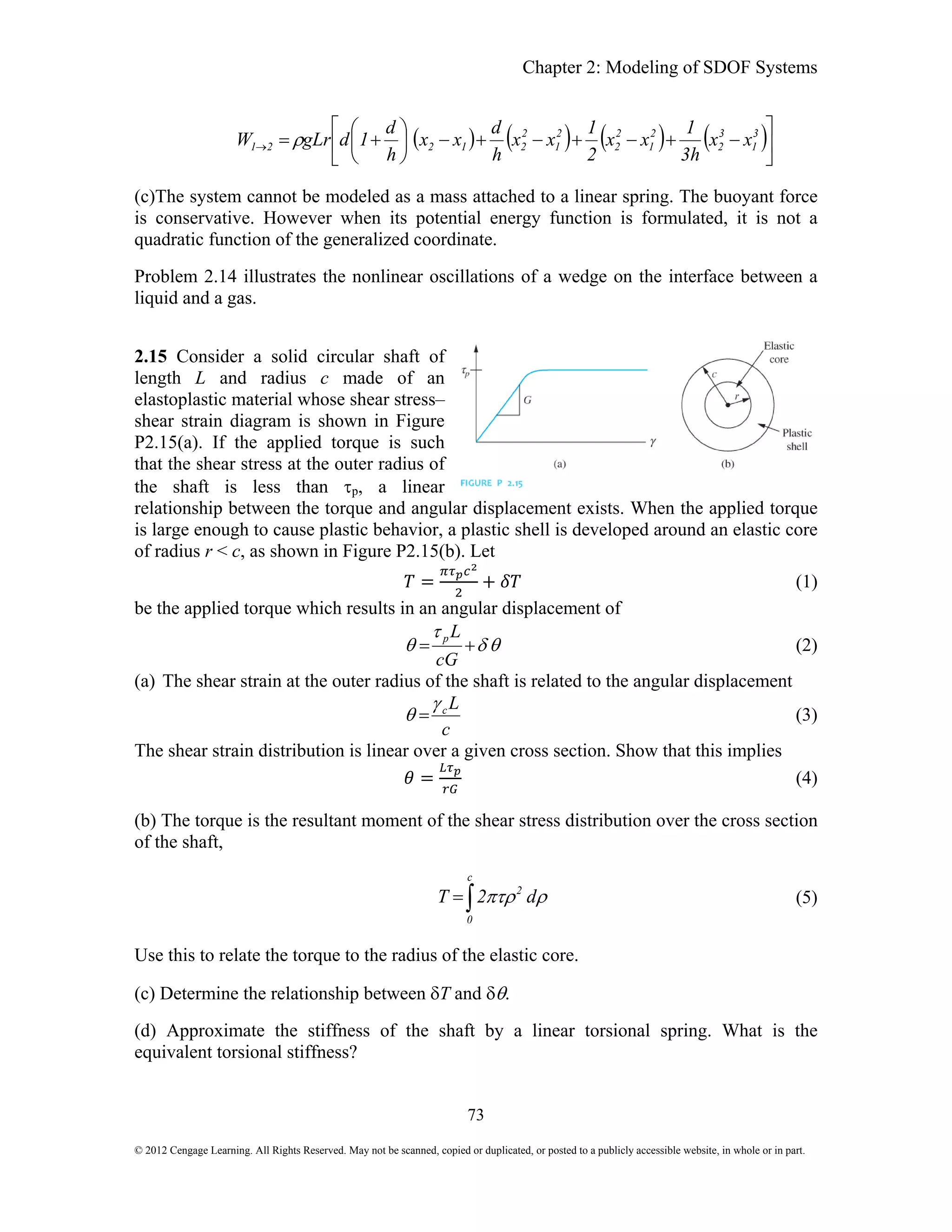 Mechanical Vibrations Theory and Applications 1st Edition Kelly ...