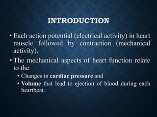 Mechanical activity of heart | PPT