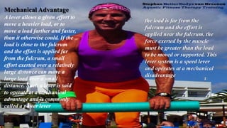 Mechanical advantage in exercise | PPTX