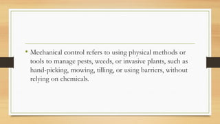 MECHANICAL AND PHYSICAL CONTROL OF PESTS.pptx