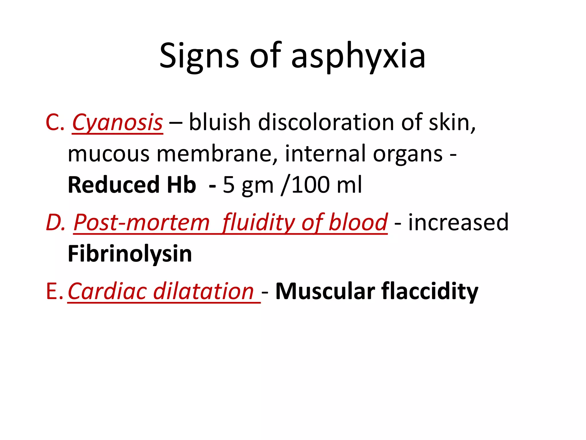 Mechanical asphyxia 1 | PPTX