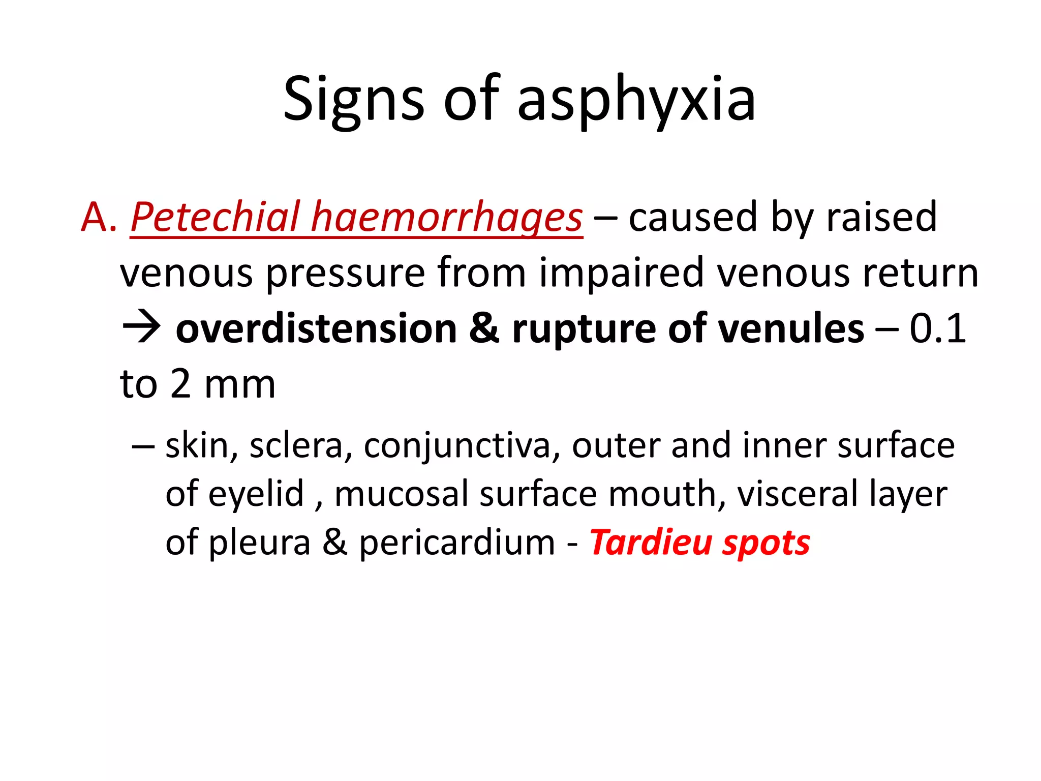 Mechanical asphyxia 1 | PPTX