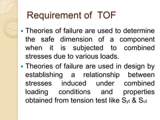 theories of failure | PPTX