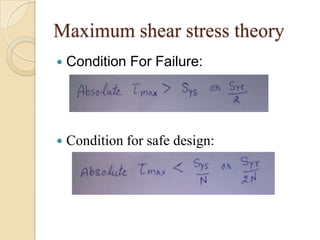 theories of failure | PPTX