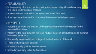 Mechanical behavior of rock stone | PPTX