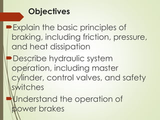 Mechanical Brake Analysis presentation ppt | PPTX