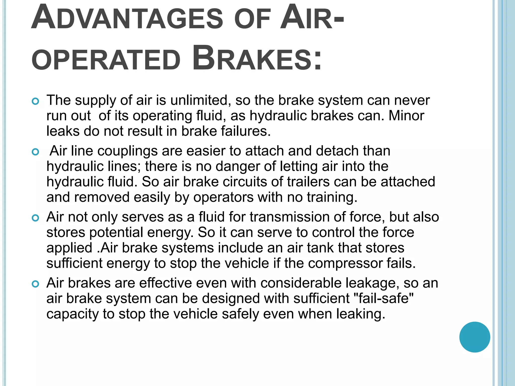 Mechanical braking system of mine winders | PPTX