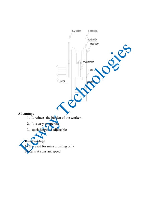 Mechanical can crusher | DOC | Business | Business and Finance