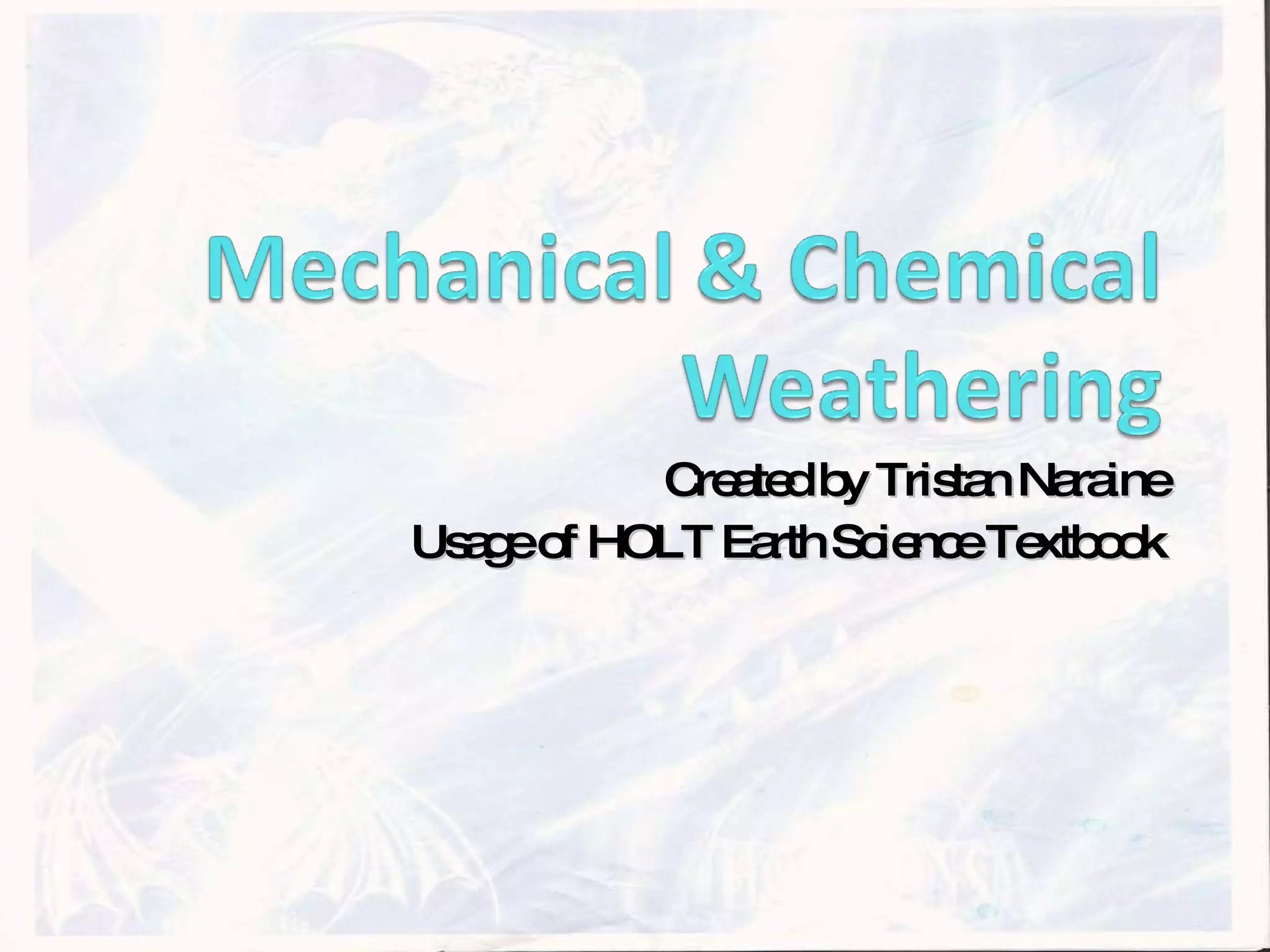 Weather: Part One | PPT | Chemistry | Science
