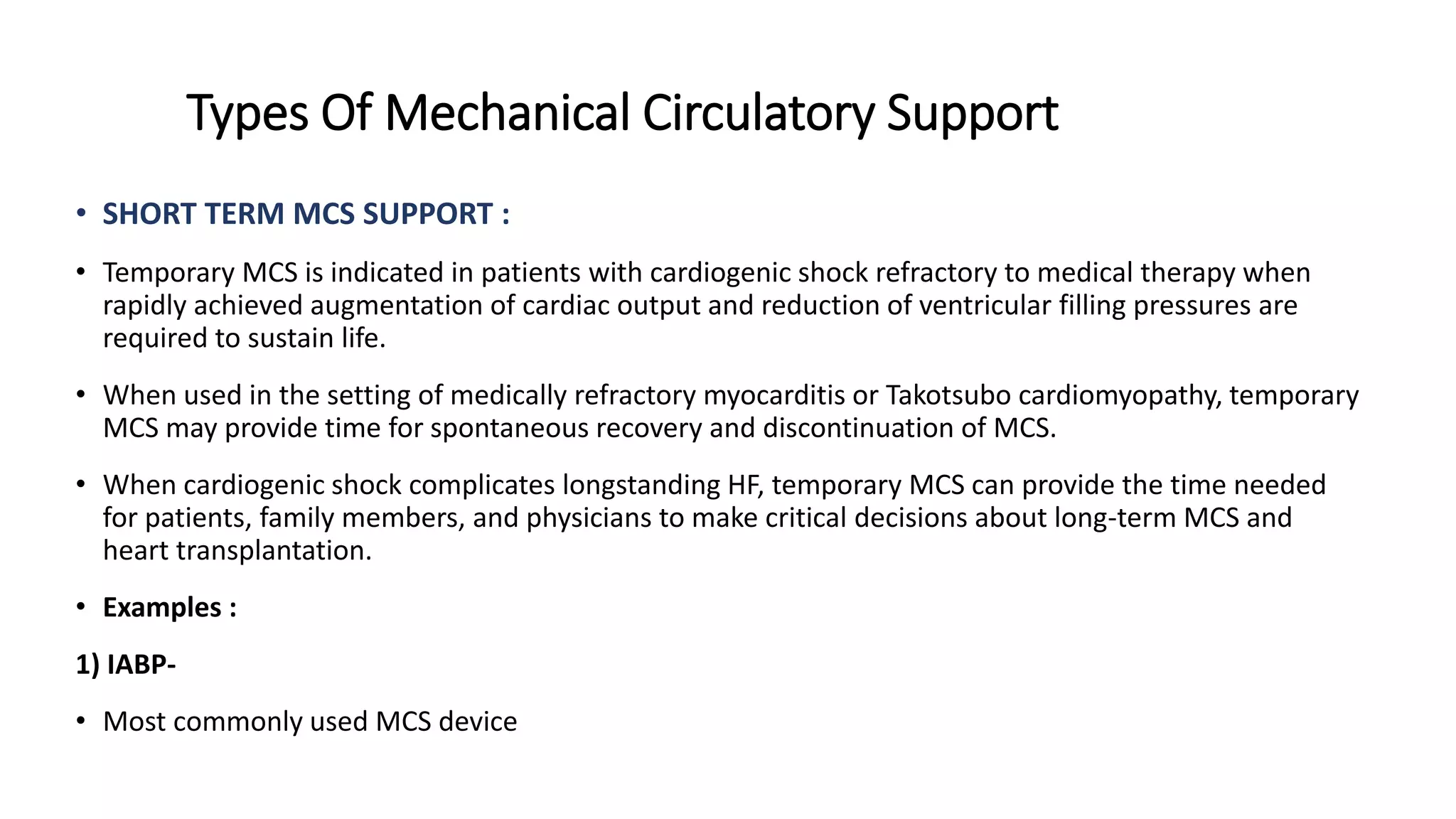 Mechanical Circulatory Support.pptx