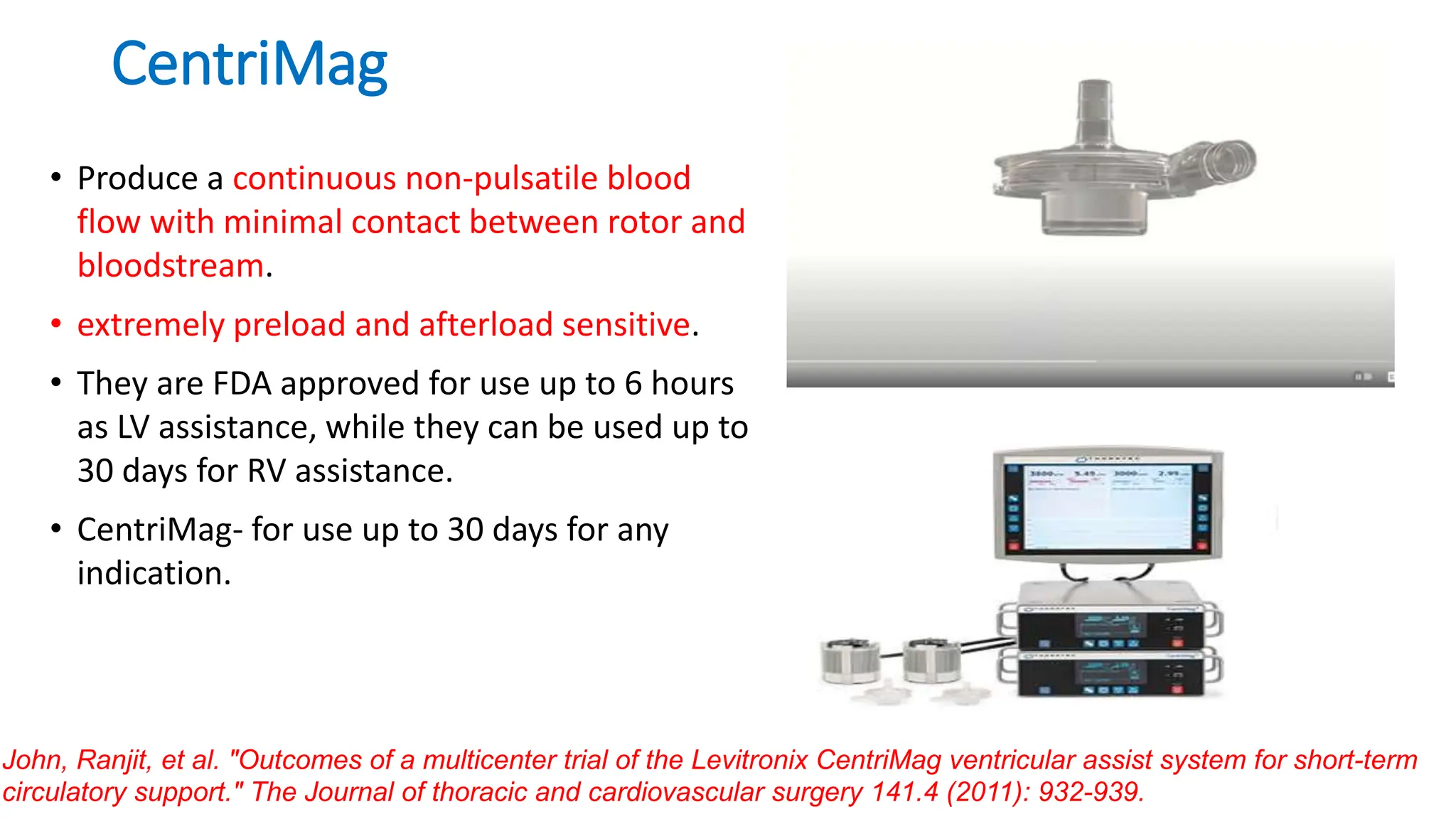 Mechanical circulatory support devices, satya.pptx