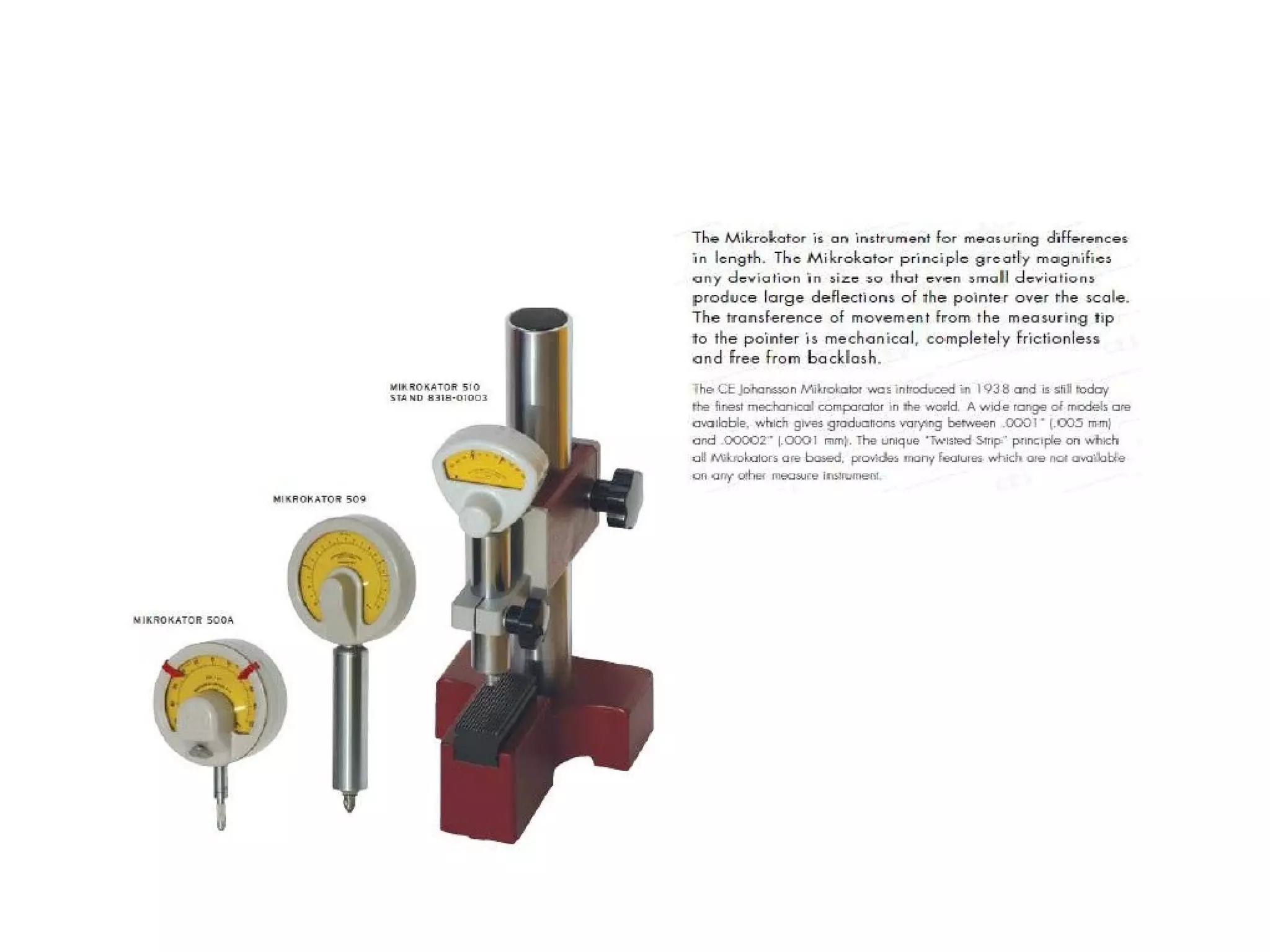 Mechanical comparator | PPT