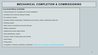 Mechanical completion | PDF