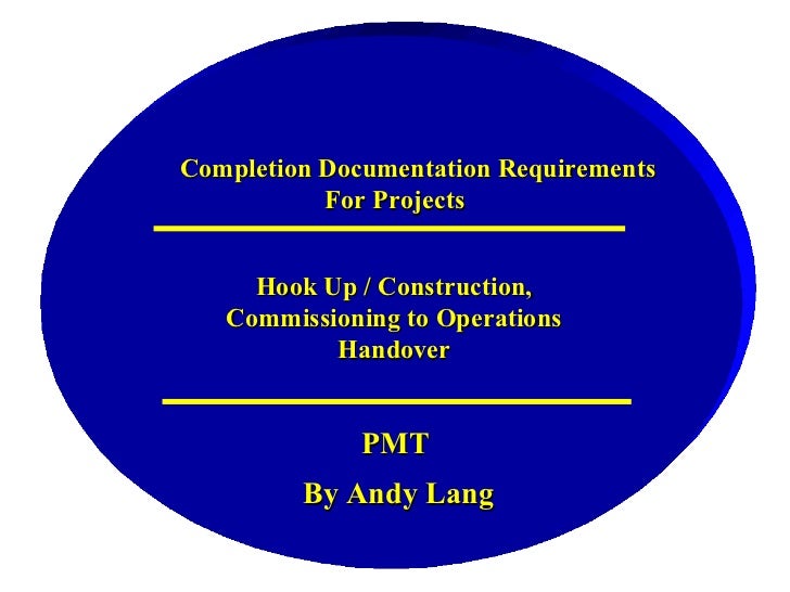 Mechanical Completions