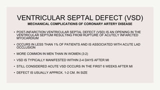 Mechanical complications of cad | PPTX