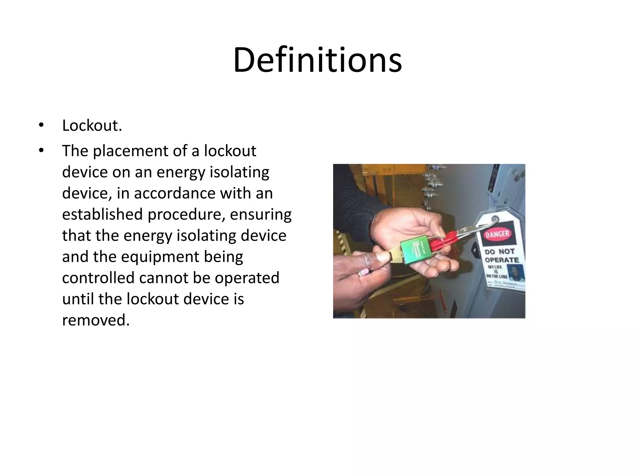 Mechanical contractor lockout confined space awareness ppt 2021 | PPT