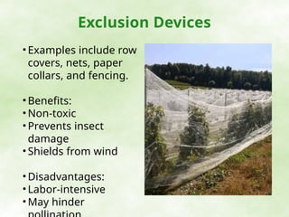 Mechanical Control for pest and weed management | PPTX