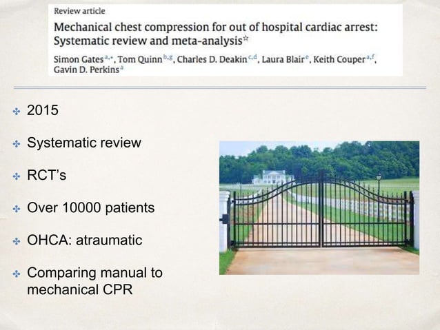 Mechanical CPR Devices - The current evidence | PPTX | First Aid | Injuries
