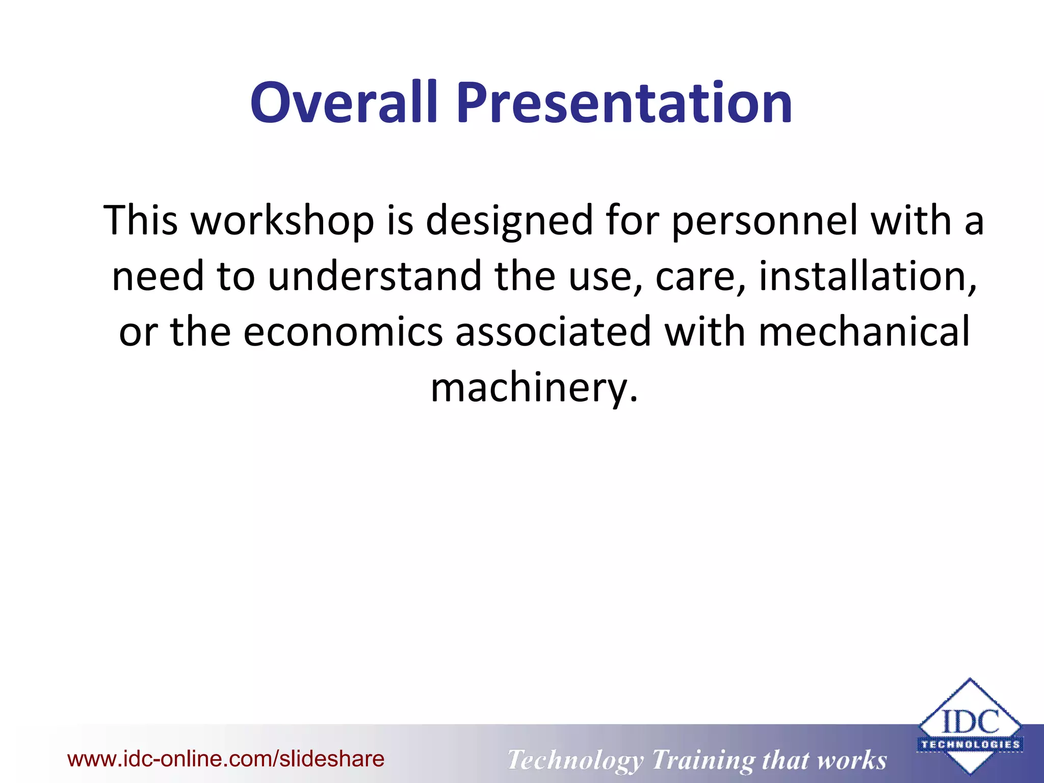 Mechanicaldesignconceptsfornon mechanicalengineers-140501213507-phpapp01 | PPT