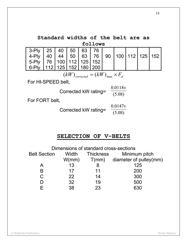 Mechanical Engineering Standard Design Data Book | PDF