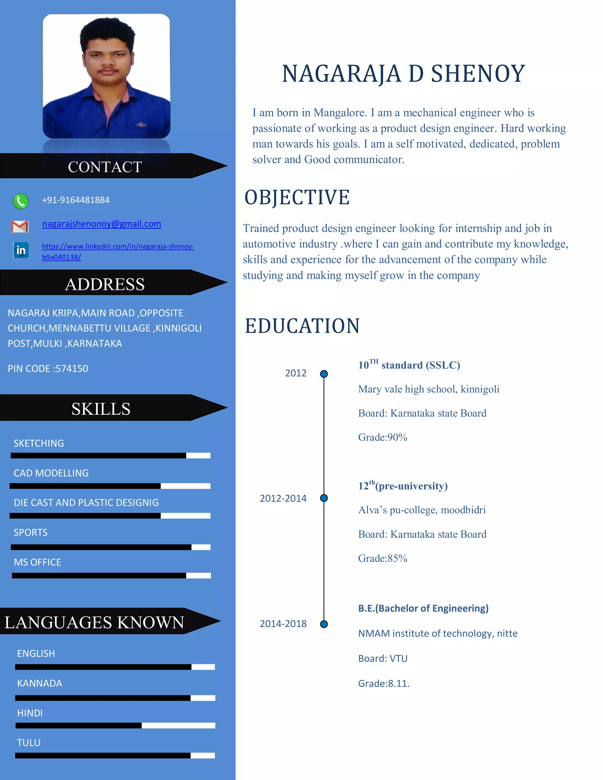 Mechanical design engineer portfolio | PDF