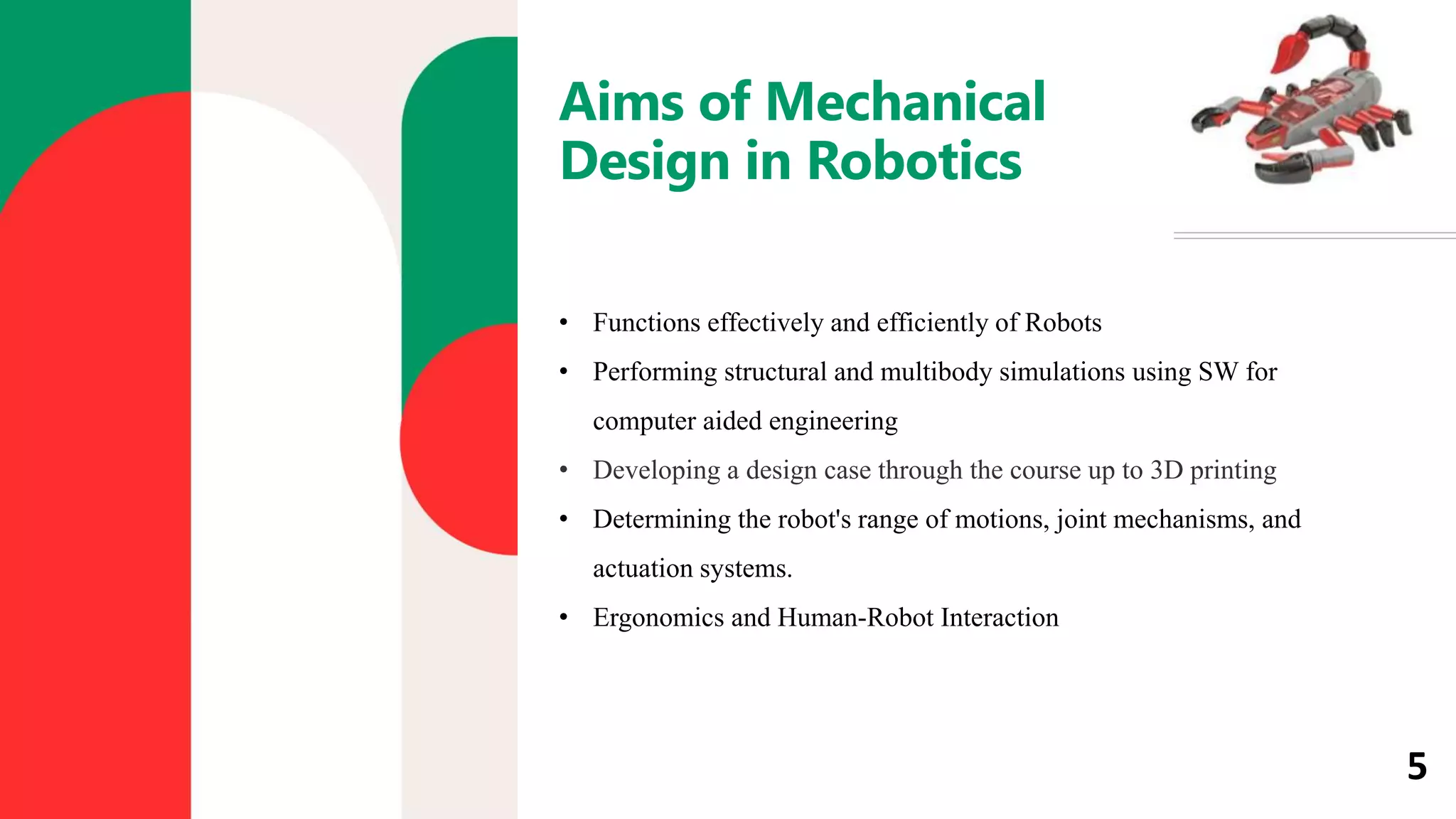 MECHANICAL DESIGN METHODS IN ROBOTICS.pptx