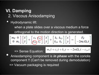 Mechanical design of mems gyroscopes | PDF | Physics | Science