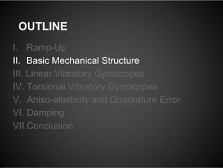Mechanical design of mems gyroscopes | PDF | Physics | Science