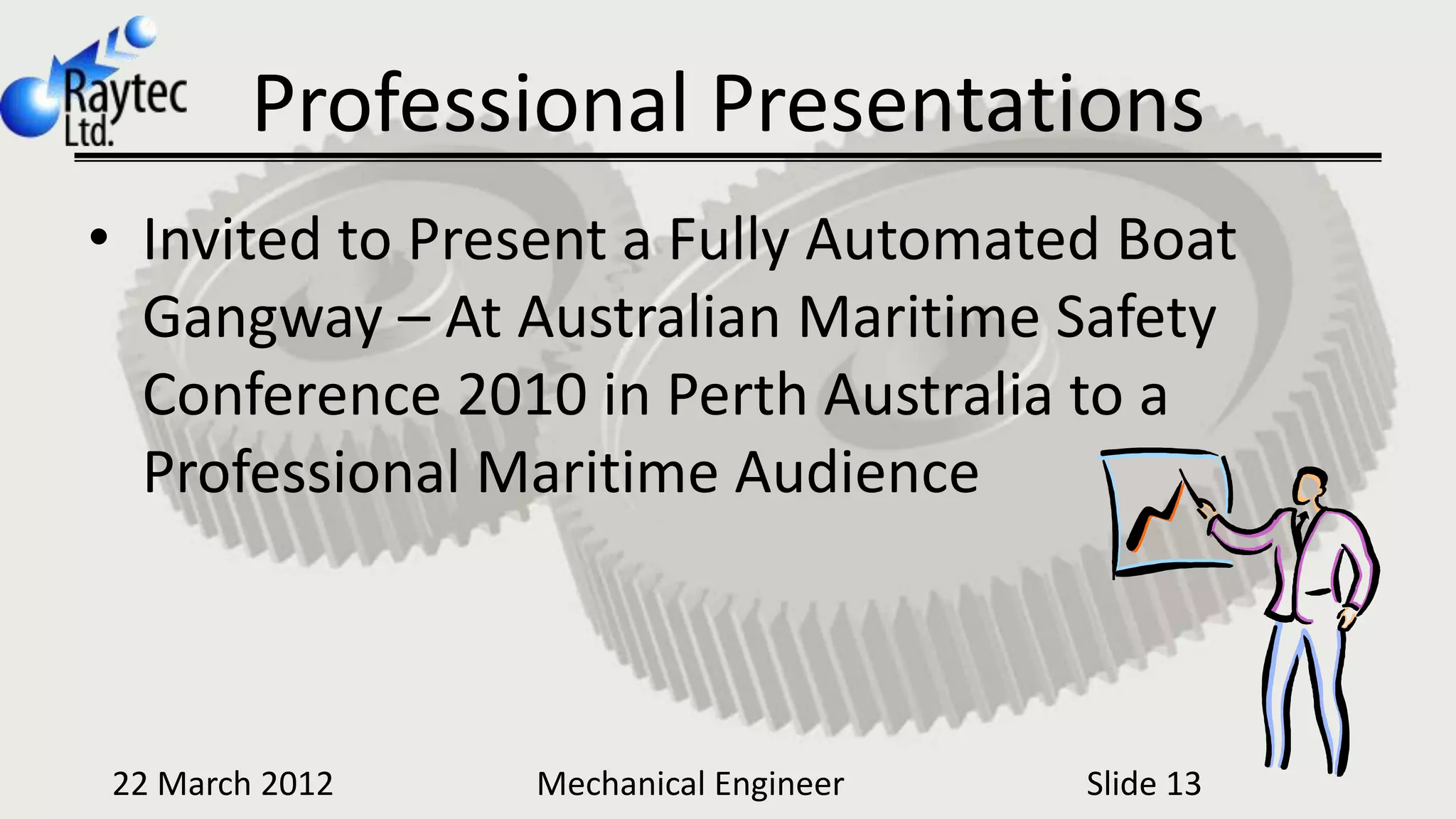 Mechanical Design Presentation | PPTX