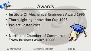 Mechanical Design Presentation | PPTX