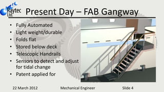 Mechanical Design Presentation | PPTX