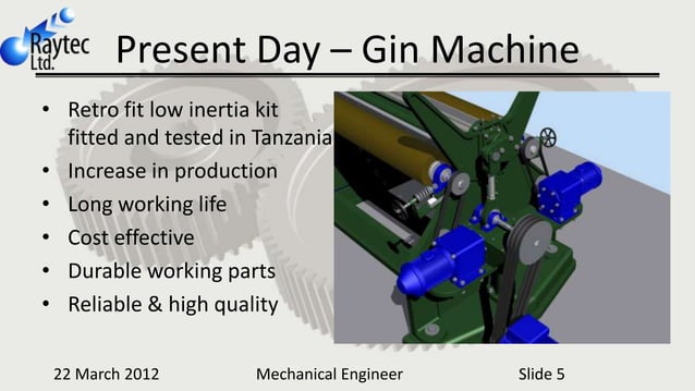 Mechanical Design Presentation | PPTX | Civil Engineering Industry ...
