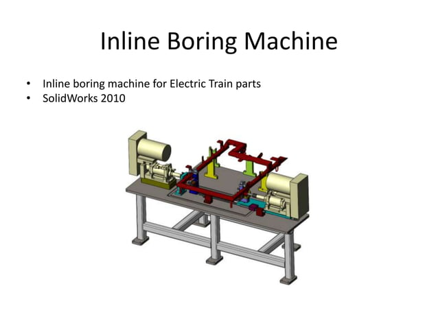 Mechanical design projects | PPTX
