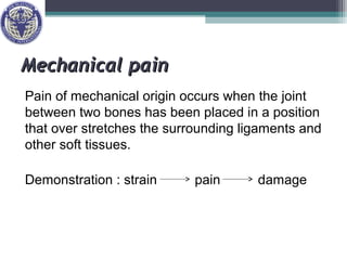 Mechanical diagnosis & therapy mckenzie method | PPT
