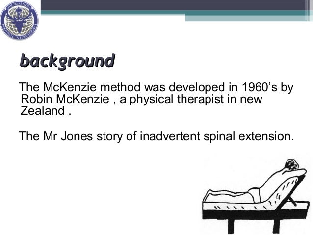 Mackenzie Therapy Techniques _ Méthode Mckenzie Sciatique – UMMLR
