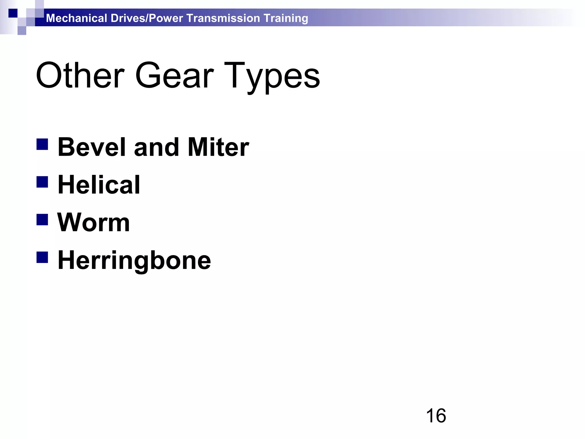Mechanical drives & power transmission | PPT