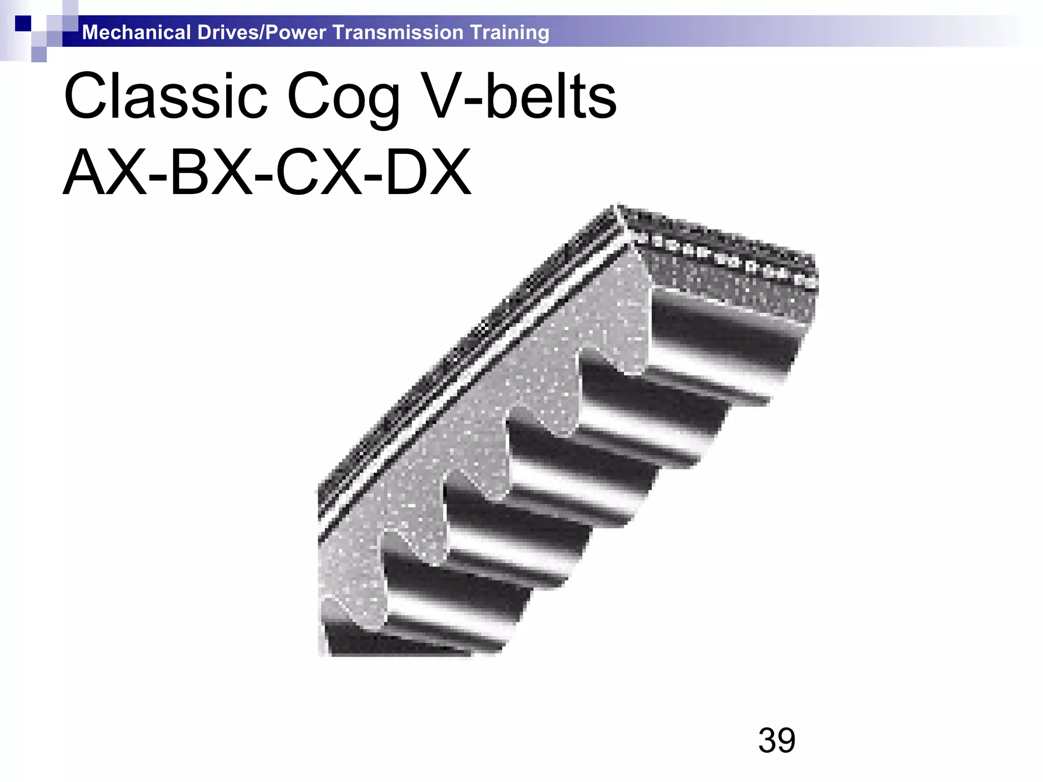 Mechanical drives & power transmission | PPT