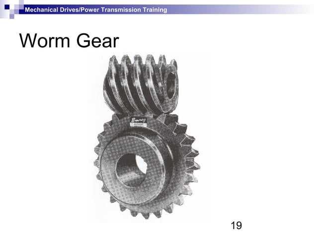 Mechanical drives & power transmission | PPT