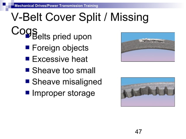 Mechanical drives & power transmission | PPT