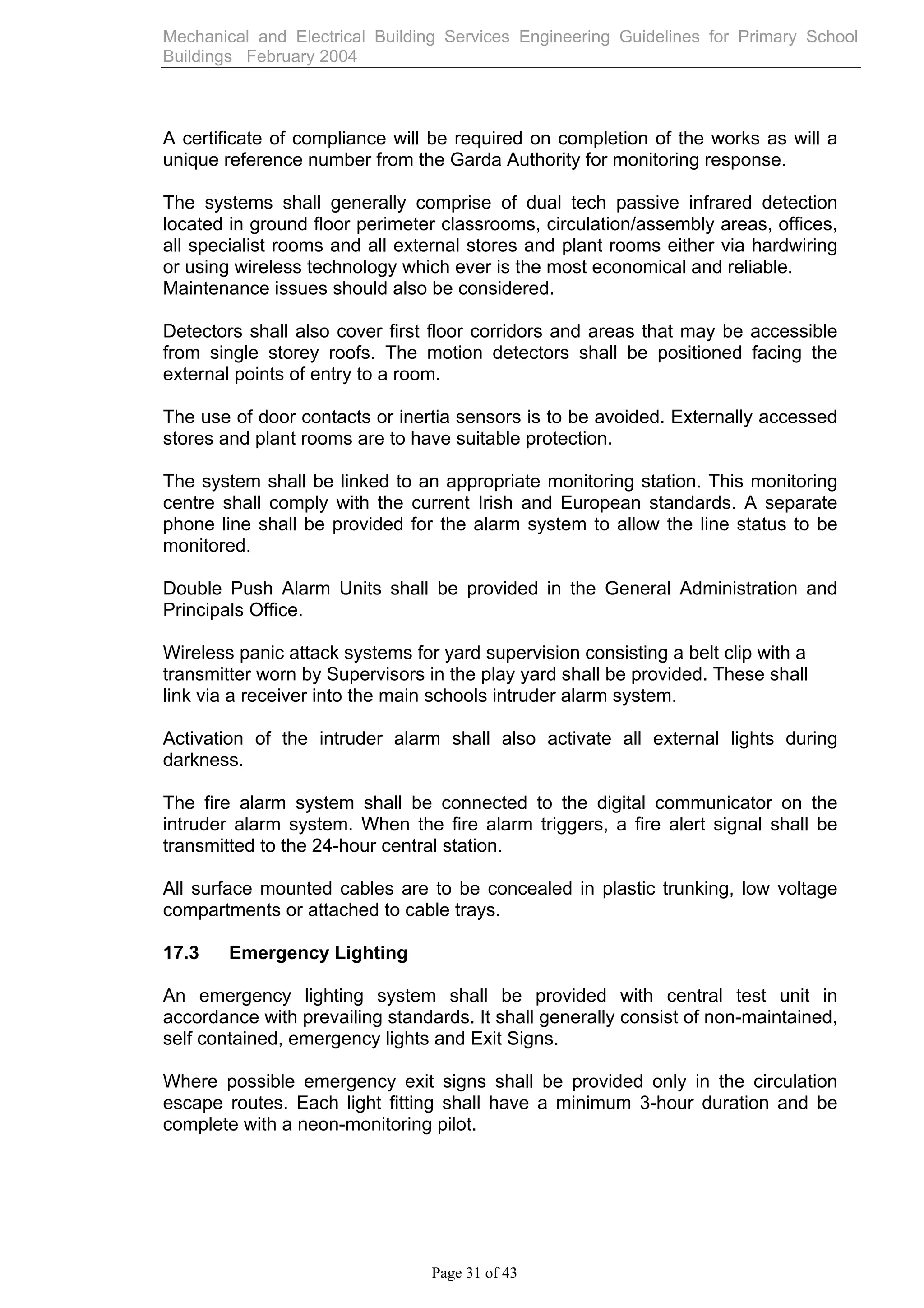 Mechanical & electrical building services engineering guidelines | PDF ...