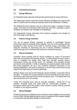 Mechanical & electrical building services engineering guidelines | PDF ...