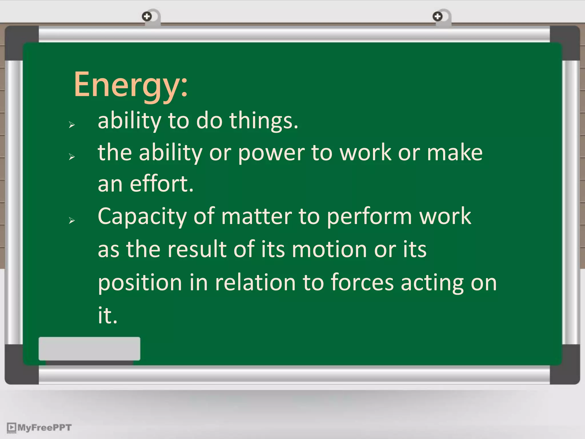 mechanical energy.pptx | Physics | Science